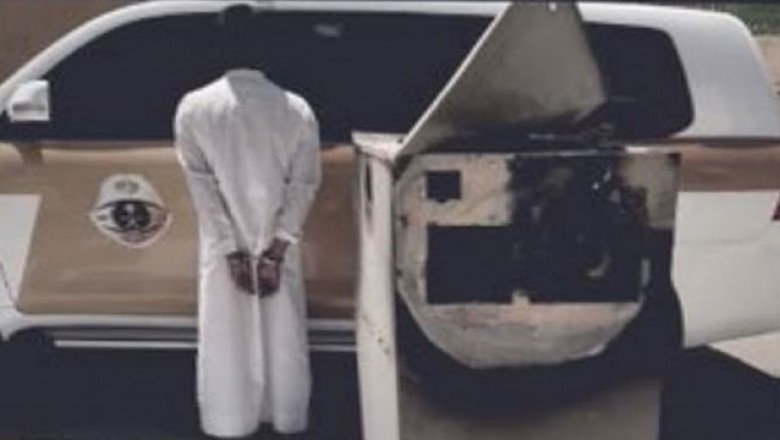 A Man arrested for Damaging Speed Detection Camera in Saudi Arabia ...